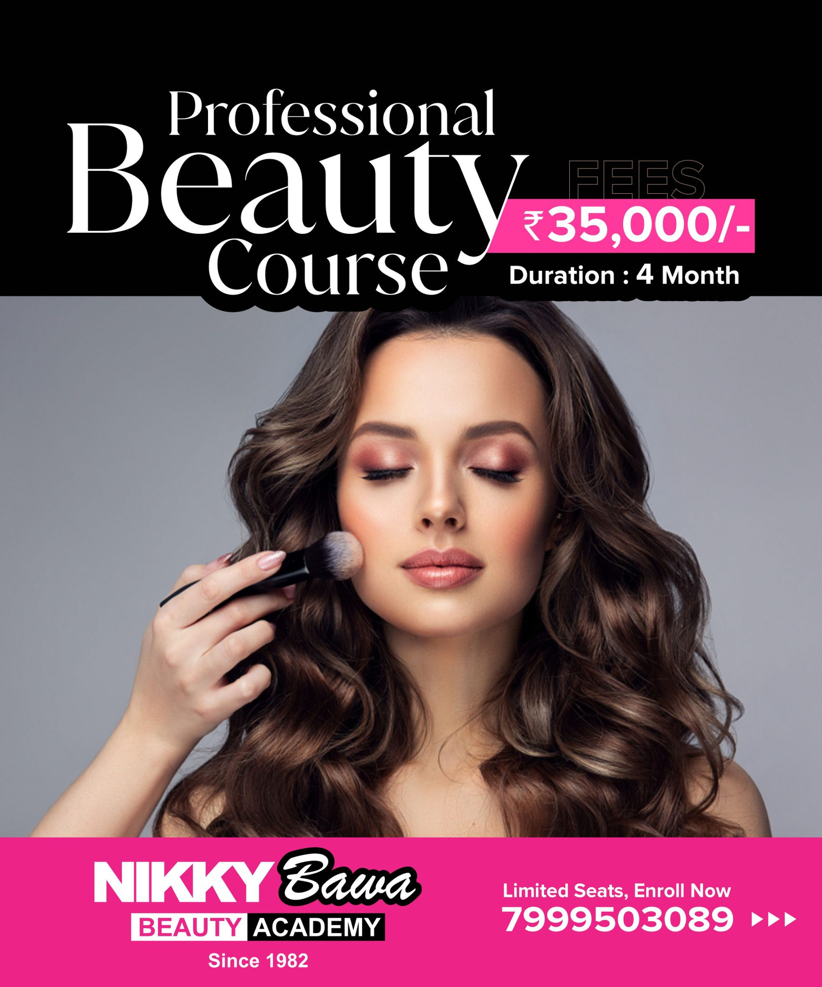 Beauty Parlour Course Near You - Nikky Bawa Salon Bhopal